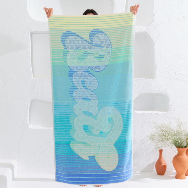 Beach Towel | Blue Towels | Beach Towels | Bown of London – Bown of ...